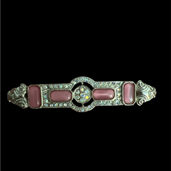 Vintage | Jewelry | Vintage 928 Luminescent Pink Cabochons Aurora ...